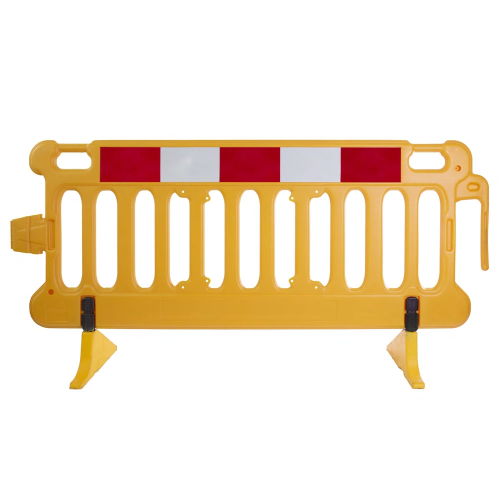 Highway Yellow Barrier with Yellow Anti-Trip Feet - 2m - PF Cusack